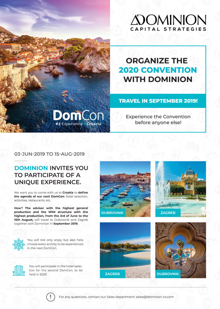 HELP US TO PLAN OUR NEXT DOMCON! - Dominion News